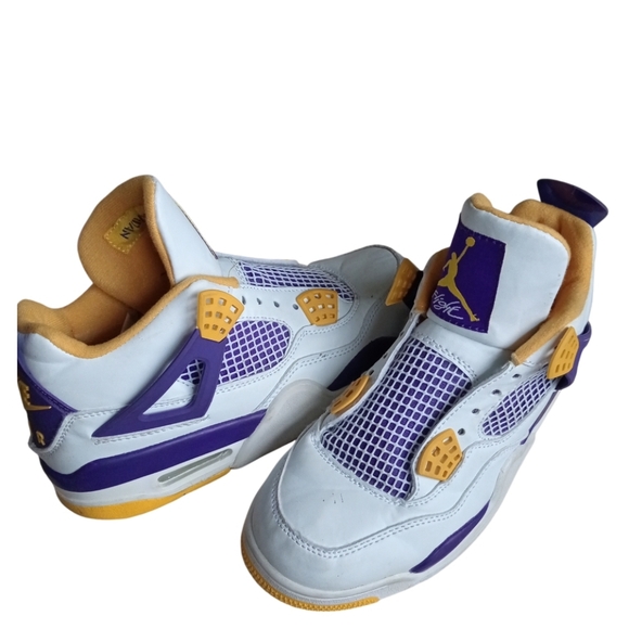 Jordan | Shoes | Jordan Boat Shoes In White Purple And Yellow | Poshmark